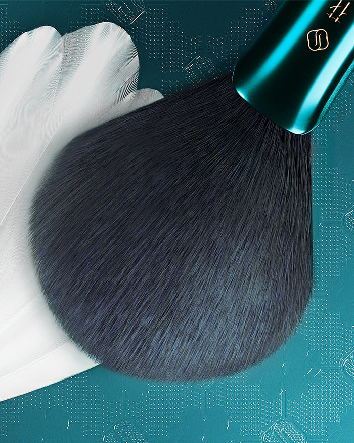 Florasis Feathering Fan Pressed Powder Brush