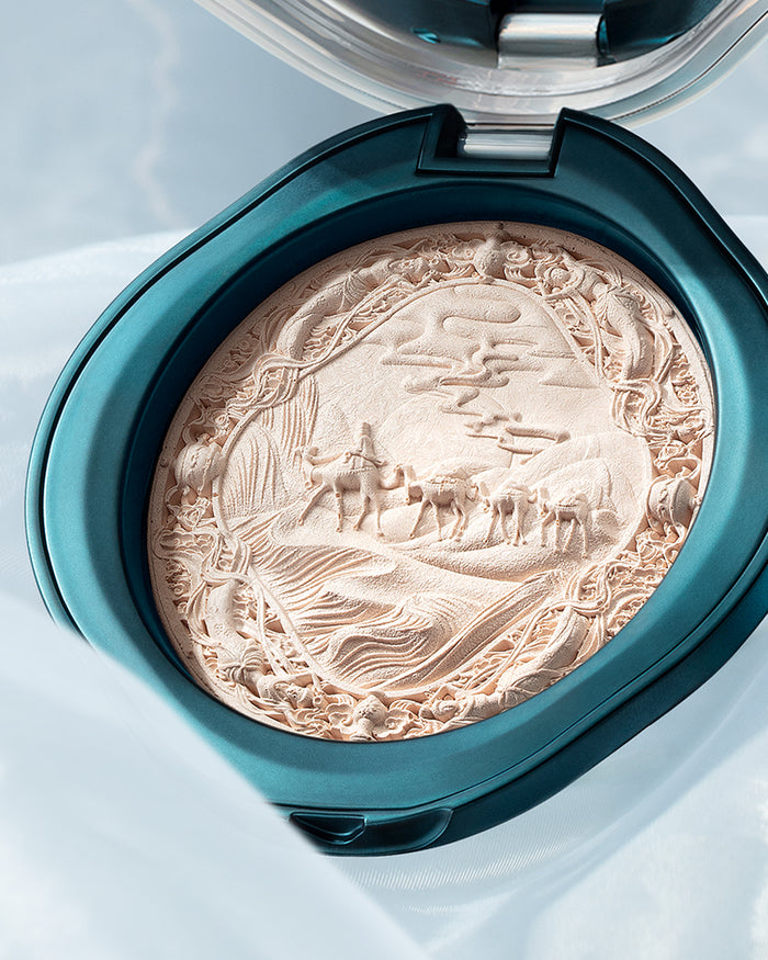 Florasis Fairy Peach Blossom Pressed Powder (Porch Window Edition)